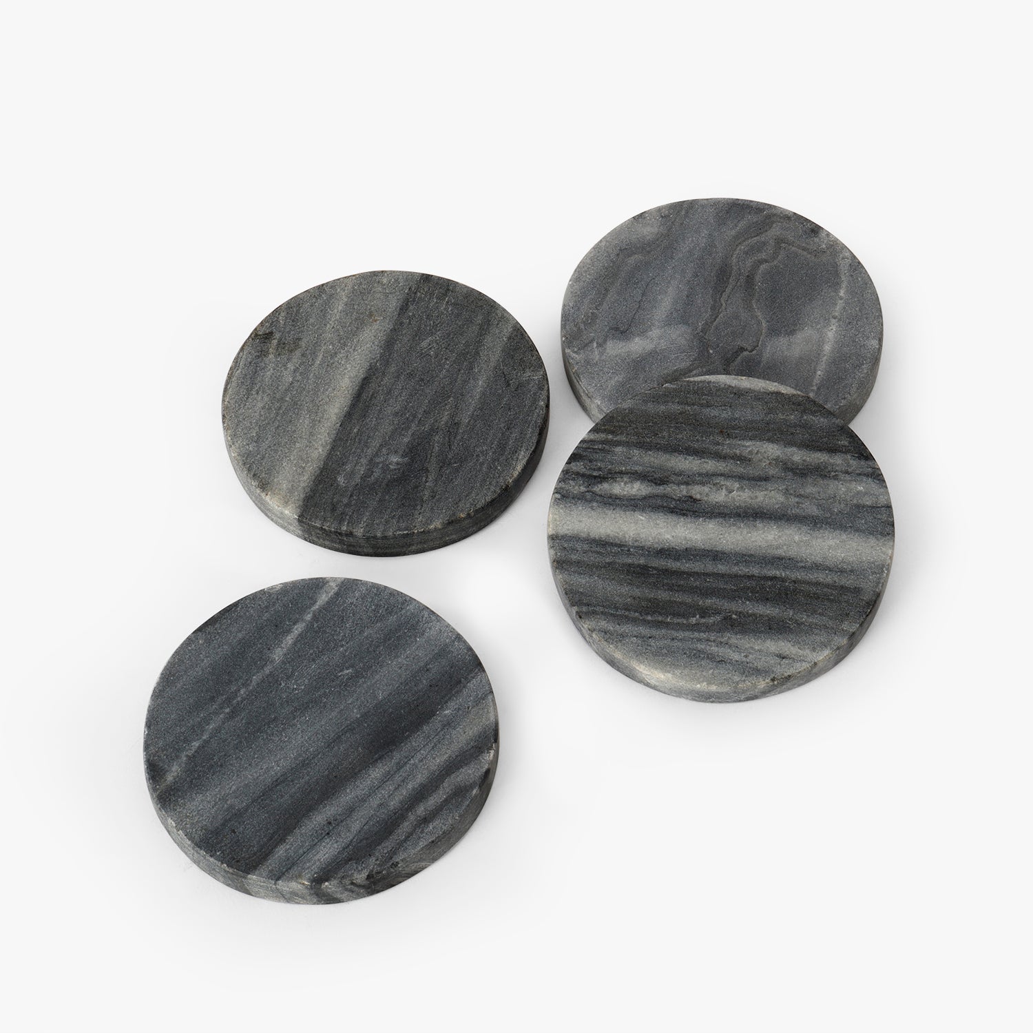 Handmade Grey Marble Coasters – Casa Decor